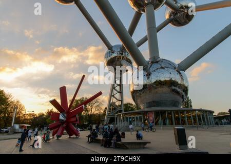 Atomium Building Tour in Brussels Belgium Stock Photo - Alamy