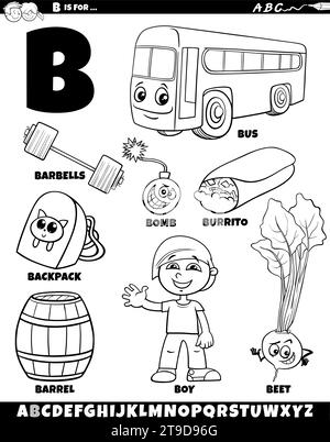 letter b with beet cartoon illustration Stock Vector Image & Art - Alamy