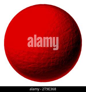 Spherocyte. Illustration of an abnormal red blood cell known as a ...