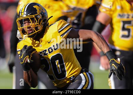 Missouri running back Jamal Roberts (20) during an NCAA college ...
