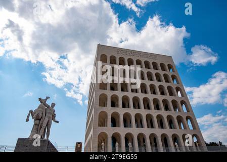 Fascist Building from WWII Era - Italy Stock Photo - Alamy