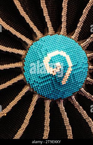 LEGO model of LEAP engine front view Stock Photo - Alamy