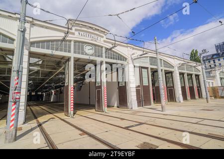 Wien, Straßenbahnremise Brigittenau // Vienna, Tramway Depot ...