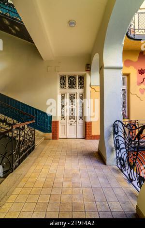 Budapest, Szenes Haus, Wohnhaus Thököly ut 46, István Nagy 1905-1906 ...