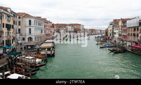The Grand Canal is the largest and most famous canal in Venice. It is ...