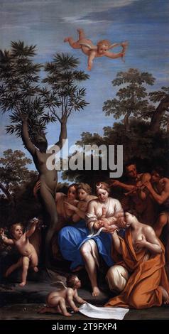 Birth of Adonis by Marcantonio Franceschini Stock Photo - Alamy