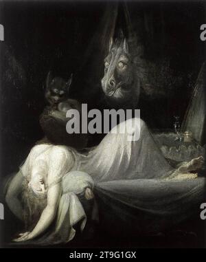 John Henry Fuseli - The Nightmare Stock Photo - Alamy