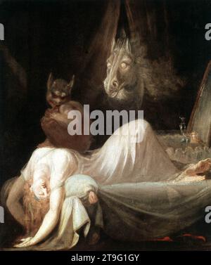 John Henry Fuseli - The Nightmare Stock Photo - Alamy