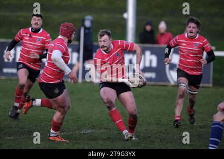 Musselburgh, UK. 25th Nov, 2023. Scottish Premiership Rugby on 25 ...