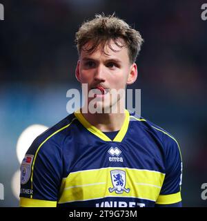 Rav van den Berg #3 of Middlesbrough during the Sky Bet Championship ...