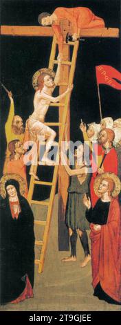Christ Ascending the Cross c. 1370 by Giovanni Di Bartolomeo Cristiani ...