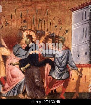'Kiss of Judas' by Guido Da Siena is a powerful religious painting ...