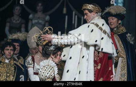 JOAQUIN PHOENIX in NAPOLÉON (2023), directed by RIDLEY SCOTT. Credit ...