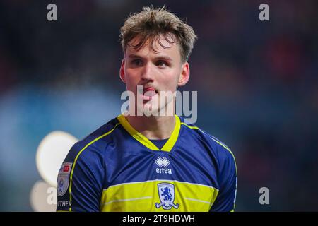 Rav van den Berg #3 of Middlesbrough during the Sky Bet Championship ...