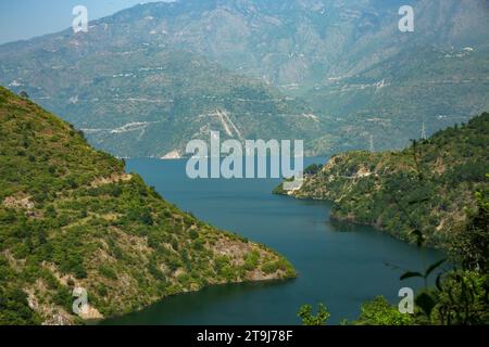 Old tehri road lake Gajana,Chamba,Uttrakhand,India Stock Photo - Alamy
