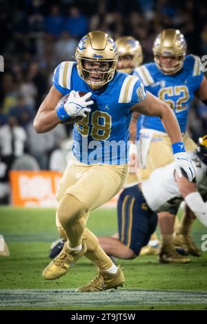 UCLA tight end Moliki Matavao (TE16) poses for a portrait at the NFL ...