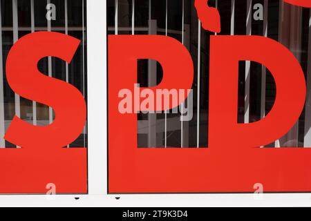 Sign and Logo of SPD Stock Photo - Alamy