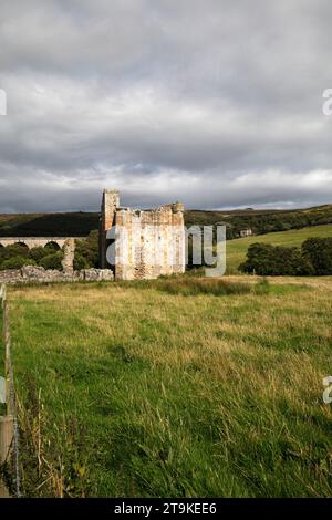 Edlingham Castle. 1300-1600. Northumberland. Fortified manor house with ...