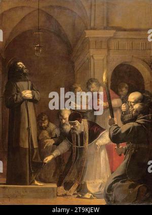 Pope Nicholas V Opening the Tomb of St Francis of Assisi in 1449 1630 ...