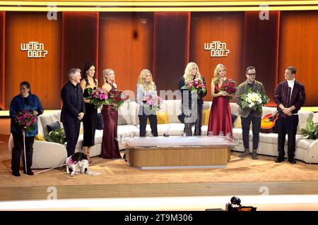 Shirin David, Helene Fischer, Cher und Stefanie Stappenbeck in der ZDF-Unterhaltungsshow 'Wetten ...