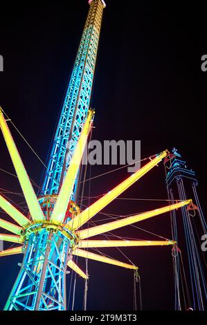 Blackpool Christmas market and fair 2023 on the Tower festival headland ...