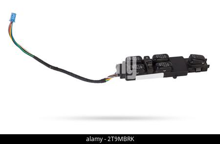 Car window master control switch panel Stock Photo - Alamy