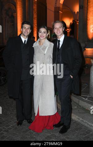 Roberto Bolle, Nicoletta Manni, Timofej Andrijashenko Premiere of ...