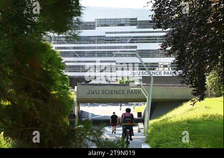 Campus of the Johannes Kepler University JKU in LInz, Upper Austria ...
