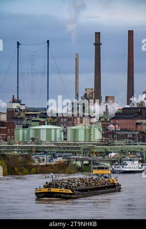 Scenery of Chempark Leverkusen, Bayer Leverkusen, chemical park ...