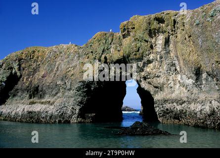 Arch Rock, Pistol River State Park, Oregon Stock Photo - Alamy