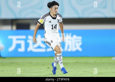 U-16 Japan's Gaku Nawata during the 2023 AFC U-17 Asian Cup ...