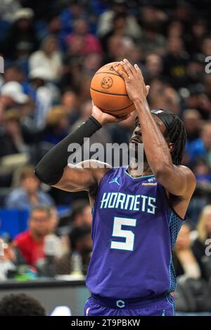 Charlotte Hornets center Mark Williams looks on during the first half ...