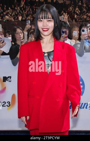 Japanese singer Aina the End attends the MTV VMAJ(Video Music Awards ...