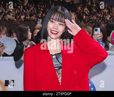 Japanese singer Aina the End attends the MTV VMAJ(Video Music Awards ...