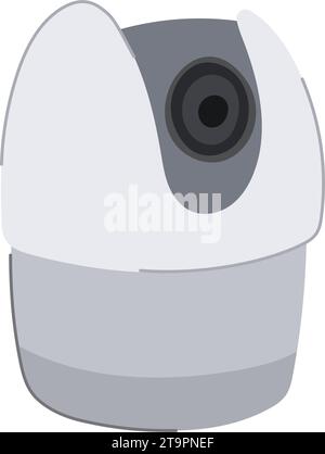 security ip camera cartoon vector illustration Stock Vector Image & Art ...