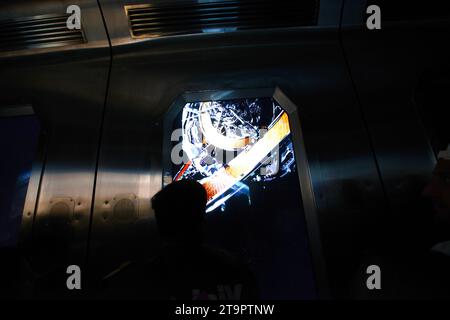 The Orbital Space Station (OSS) Hope exhibits at the Museum of the ...