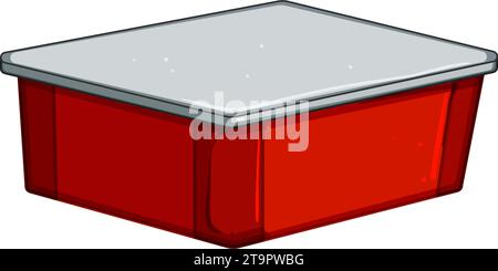 electricity junction box cartoon vector illustration Stock Vector Image ...