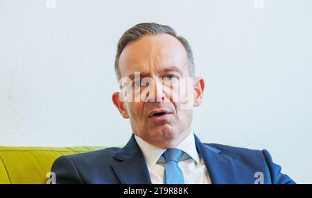 Mainz, Germany. 24th Nov, 2023. Volker Wissing (FDP), Federal Minister ...