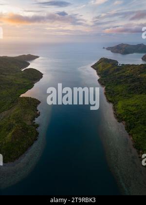 This stunning aerial view of Culion Island, El Nido to Coron expedition ...