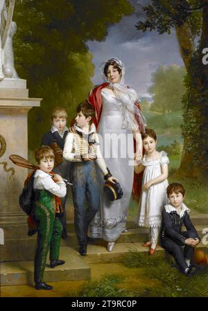 Portrait of Madame François Simon, painting in oil on canvas by Eugene ...