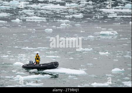 Iceberg in Icy Bay, Alaska, United States Stock Photo - Alamy