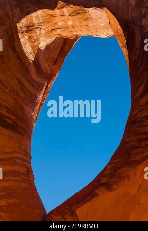 The Eye of the Sun, natural wonder, Monument Valley, Utah, USA Stock ...