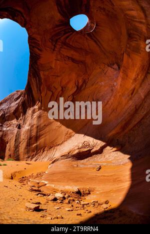 The Eye of the Sun, natural wonder, film set, Monument Valley, Utah ...