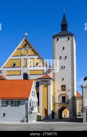 Lower Gate and Jesuit Church of the Annunciation of the Virgin Mary ...