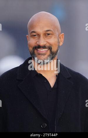 Keegan-Michael Key during a photo call with the cast of Wonka at Potter ...
