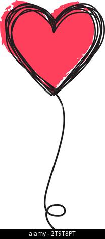 like hand with red thread Stock Vector Image & Art - Alamy