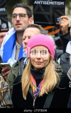 Rachel Riley (TV presenter) taking part in the March Against ...