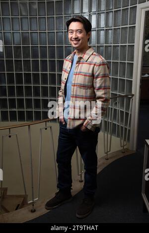 Schauspieler Aaron LE, spielt die Rolle des Hui Ko, Dreharbeiten fuer ...