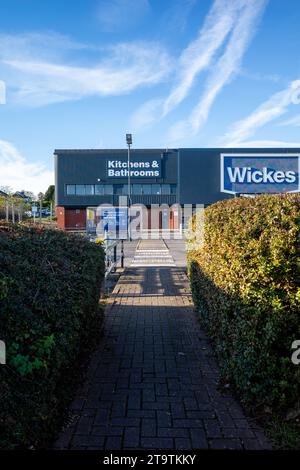 Wicks DIY store, Longwell Green, Bristol, UK Stock Photo - Alamy