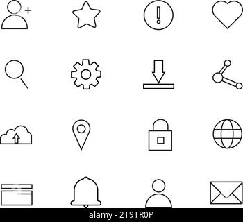 User interface cart icon Stock Vector Image & Art - Alamy
